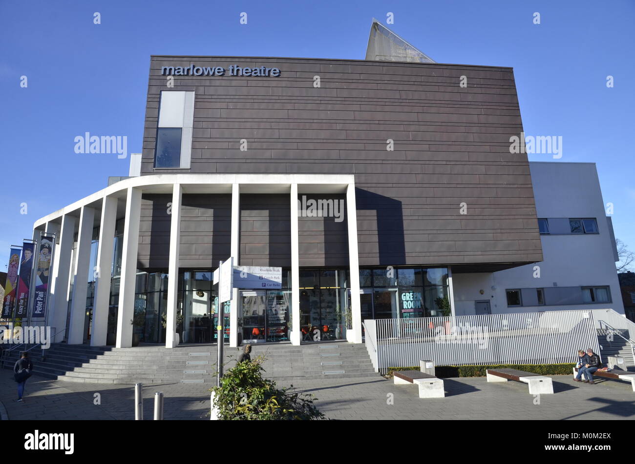 The Marlowe Theatre in Canterbury, Kent. Named after poet and ...