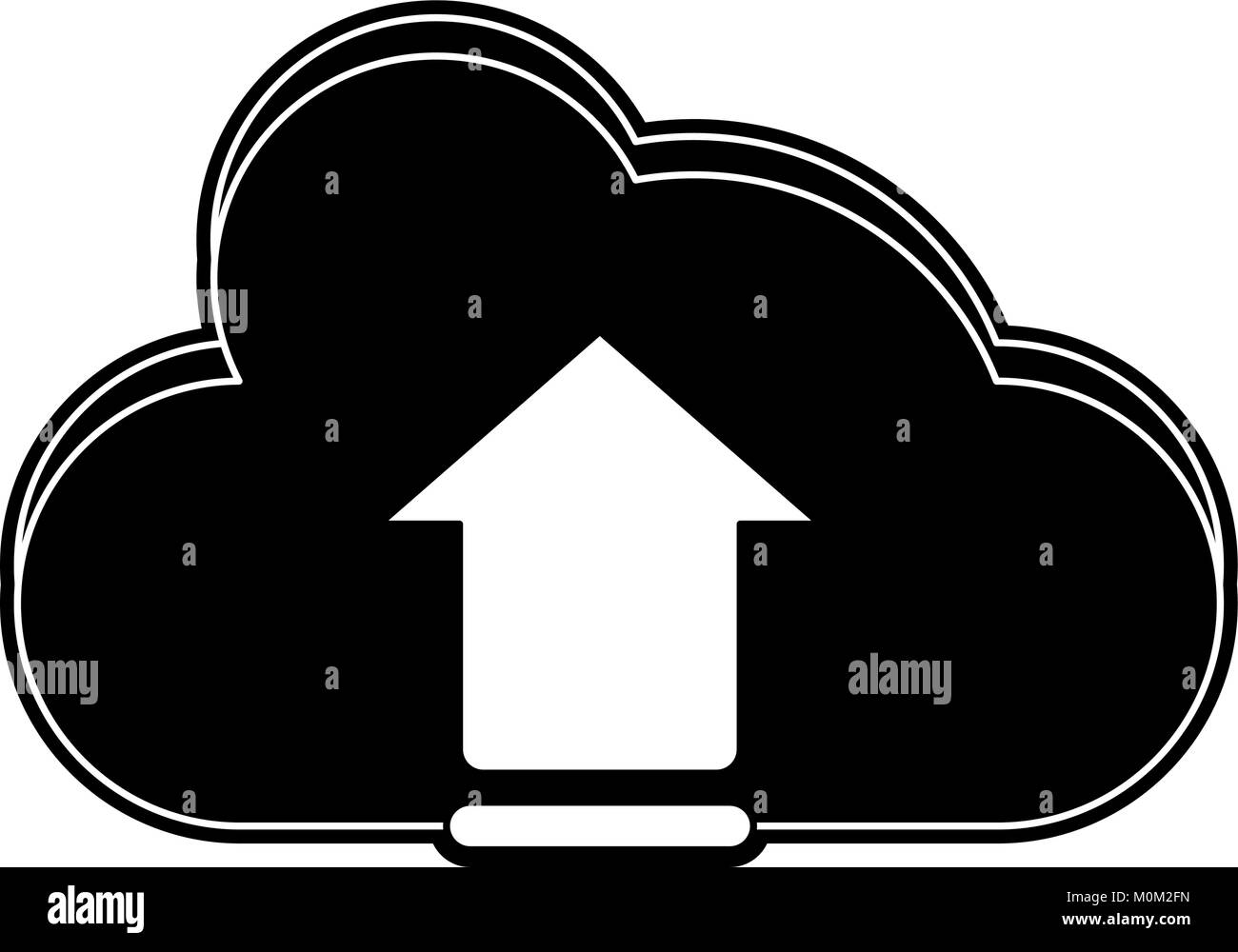 Cloud computing symbol Stock Vector Image & Art - Alamy