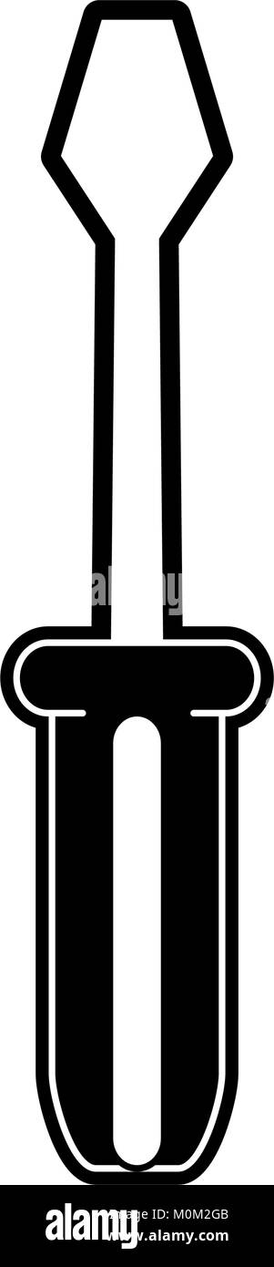 Screwdriver tool symbol Stock Vector Image & Art - Alamy