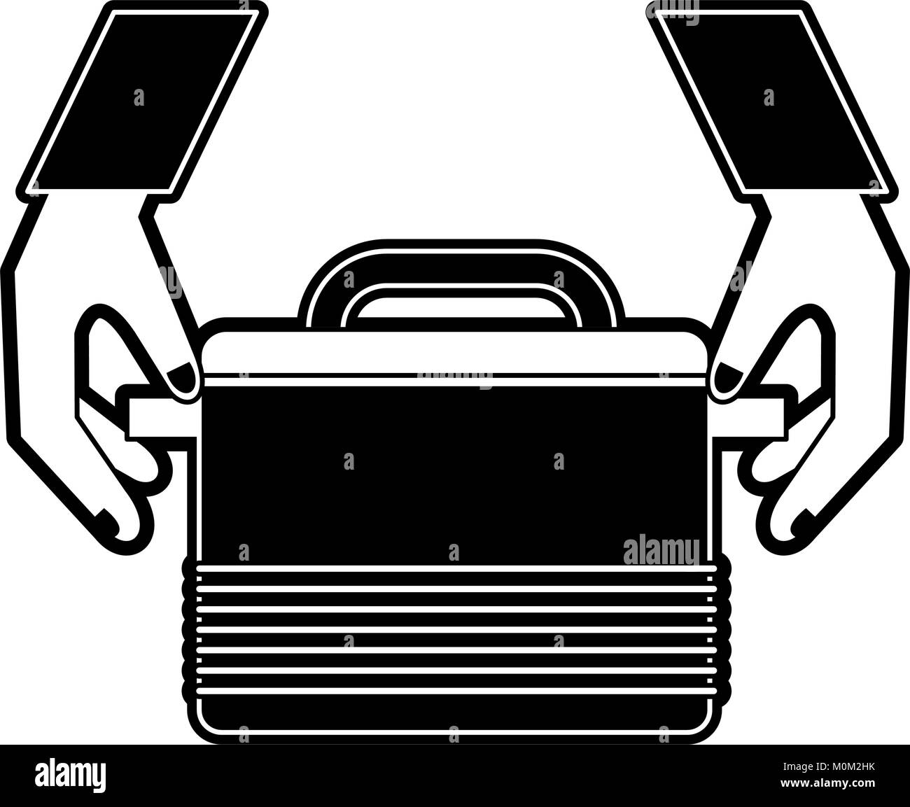 Hands with kitchen pot Stock Vector Image & Art - Alamy