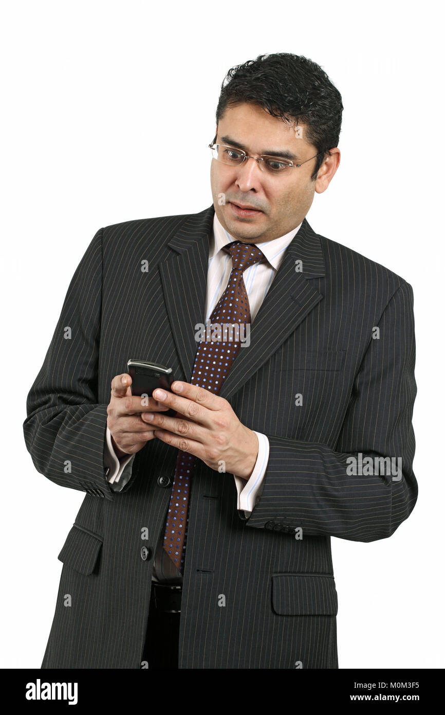 Indian man surprise shock hi-res stock photography and images - Alamy