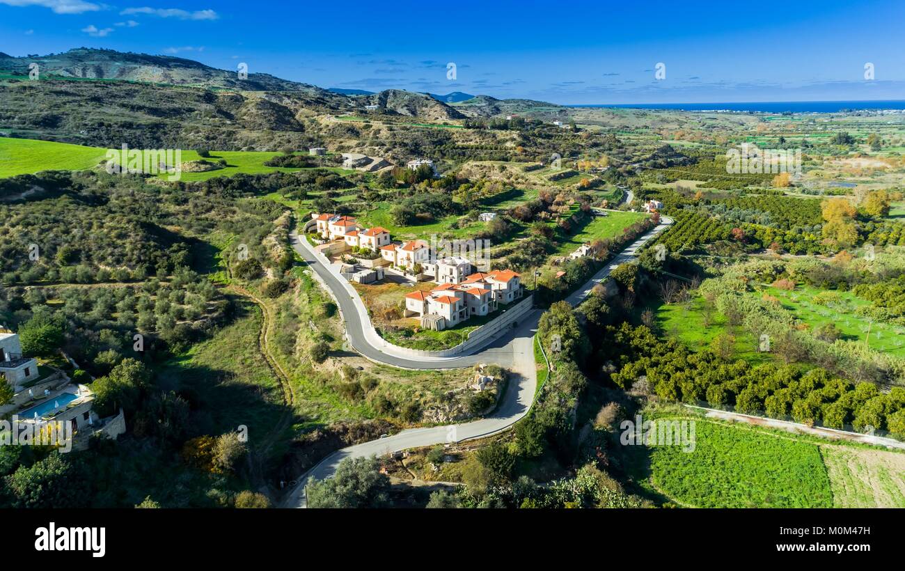 Aerial view polis cyprus hi-res stock photography and images - Alamy