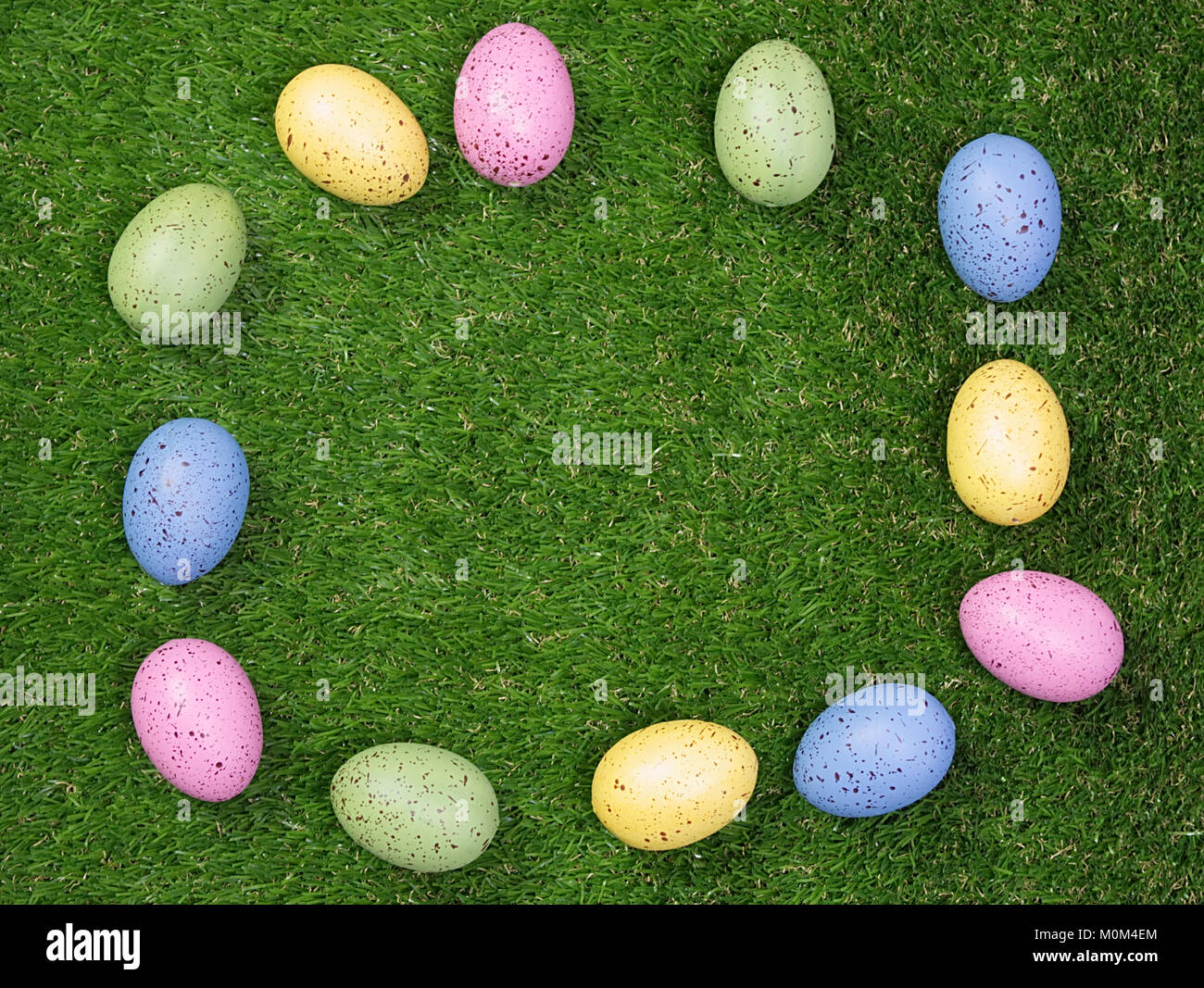 Easter egg border hi-res stock photography and images - Alamy