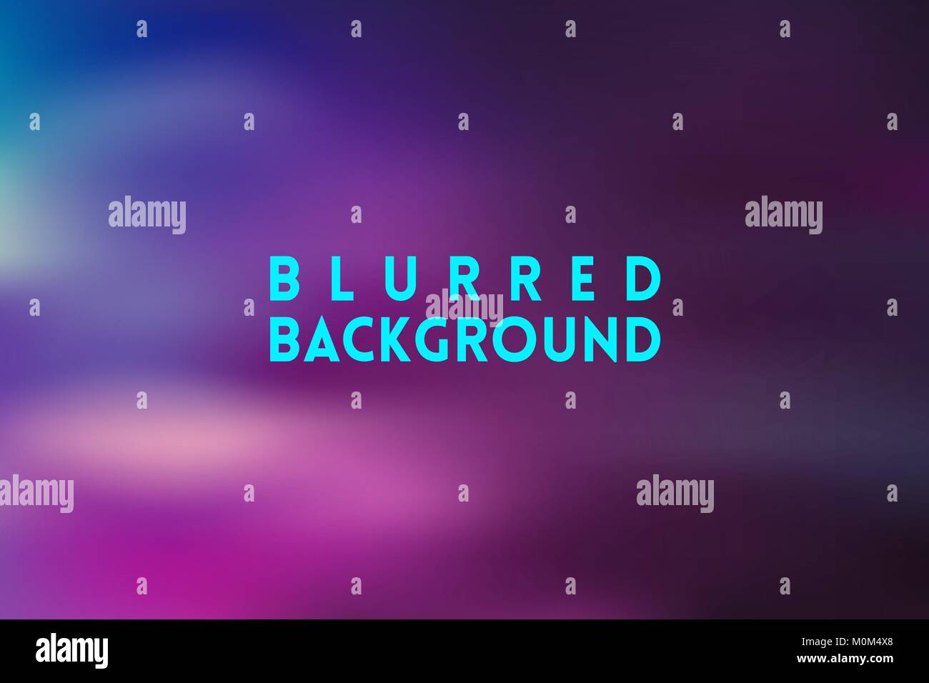horizontal wide multicolored blurred background Stock Vector Image ...