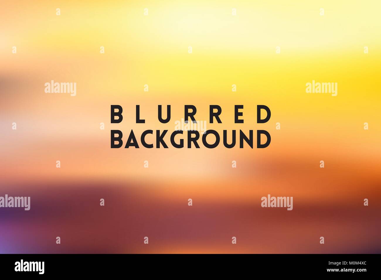 horizontal wide multicolored blurred background Stock Vector Image ...