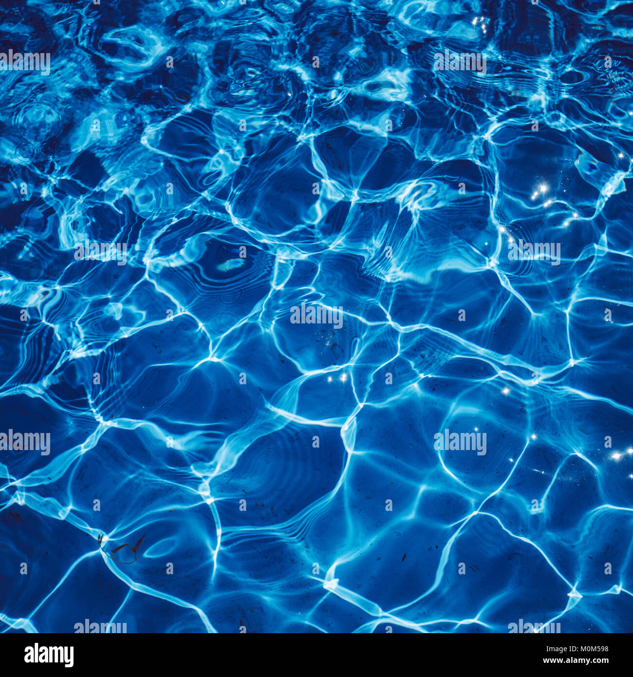 Abstract blue water for background Stock Photo - Alamy