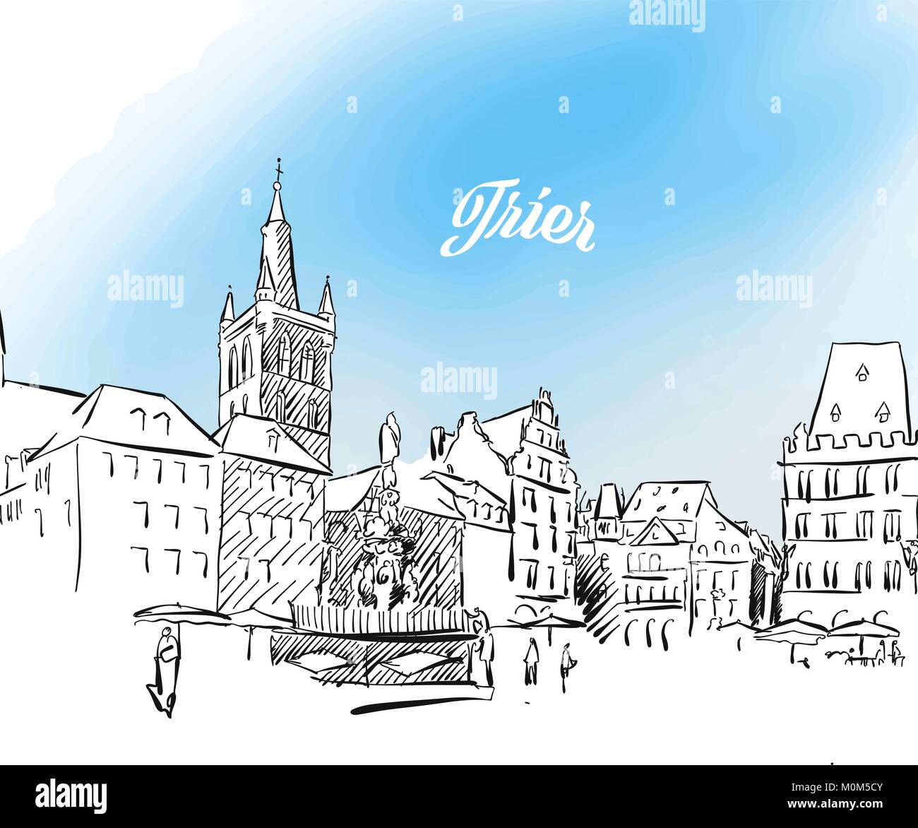 Germany modern people Stock Vector Images - Alamy