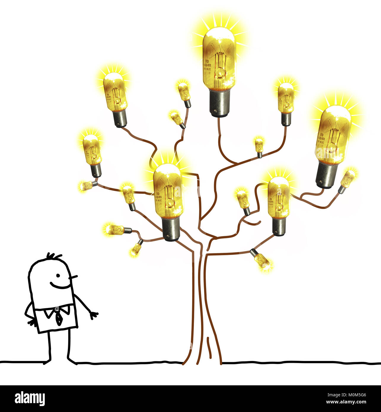 Cartoon businessman hi-res stock photography and images - Alamy