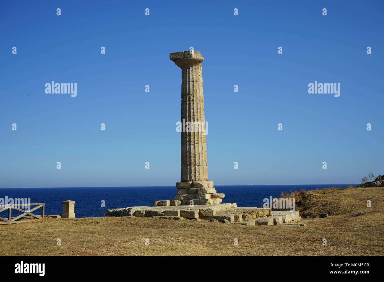 Archaeological area of Capo Colonna, Crotone - Calabria, Italy Stock ...