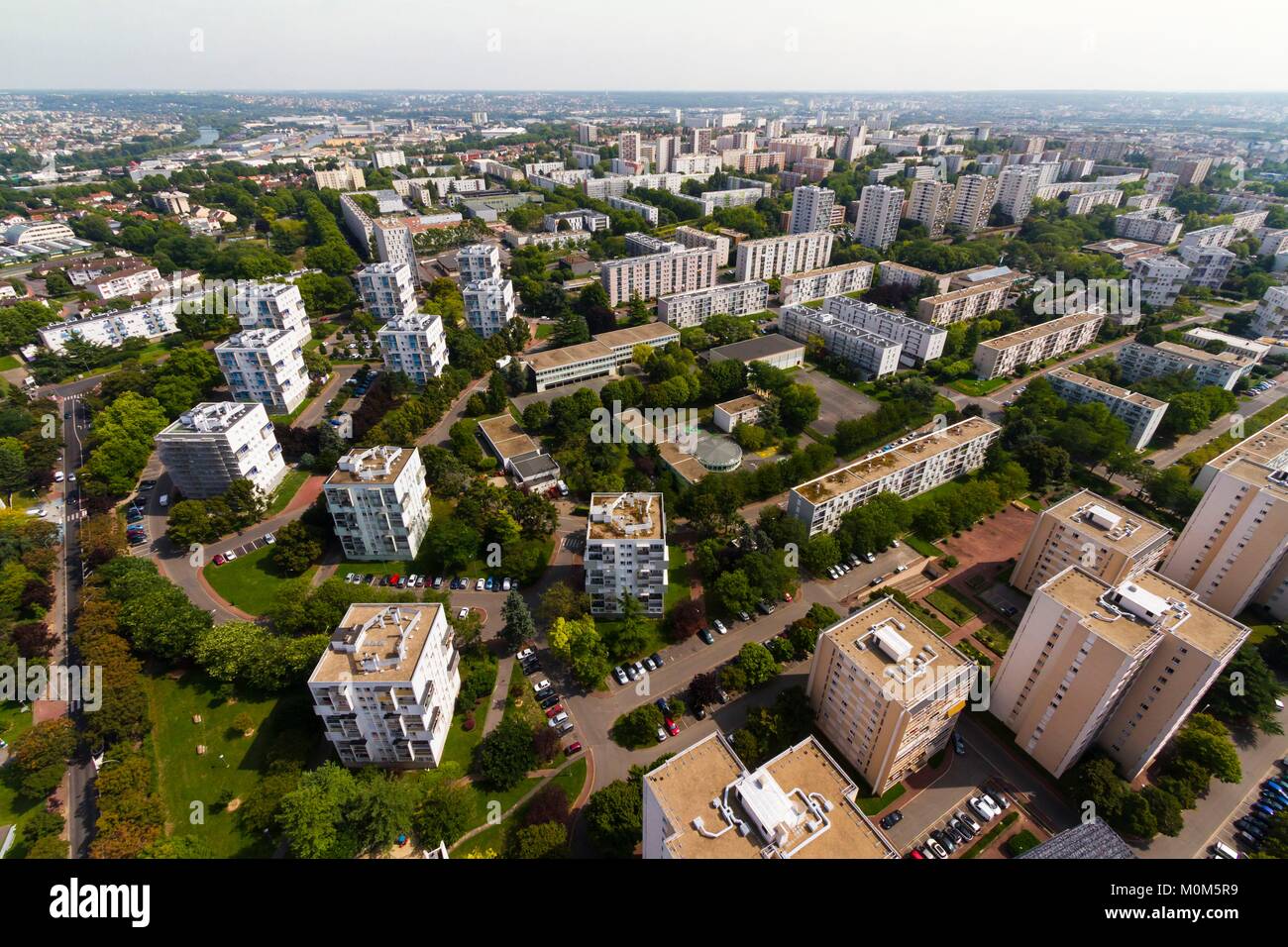 France,Val de Marne,Creteil,Mont Mesly District by architect Gustav ...