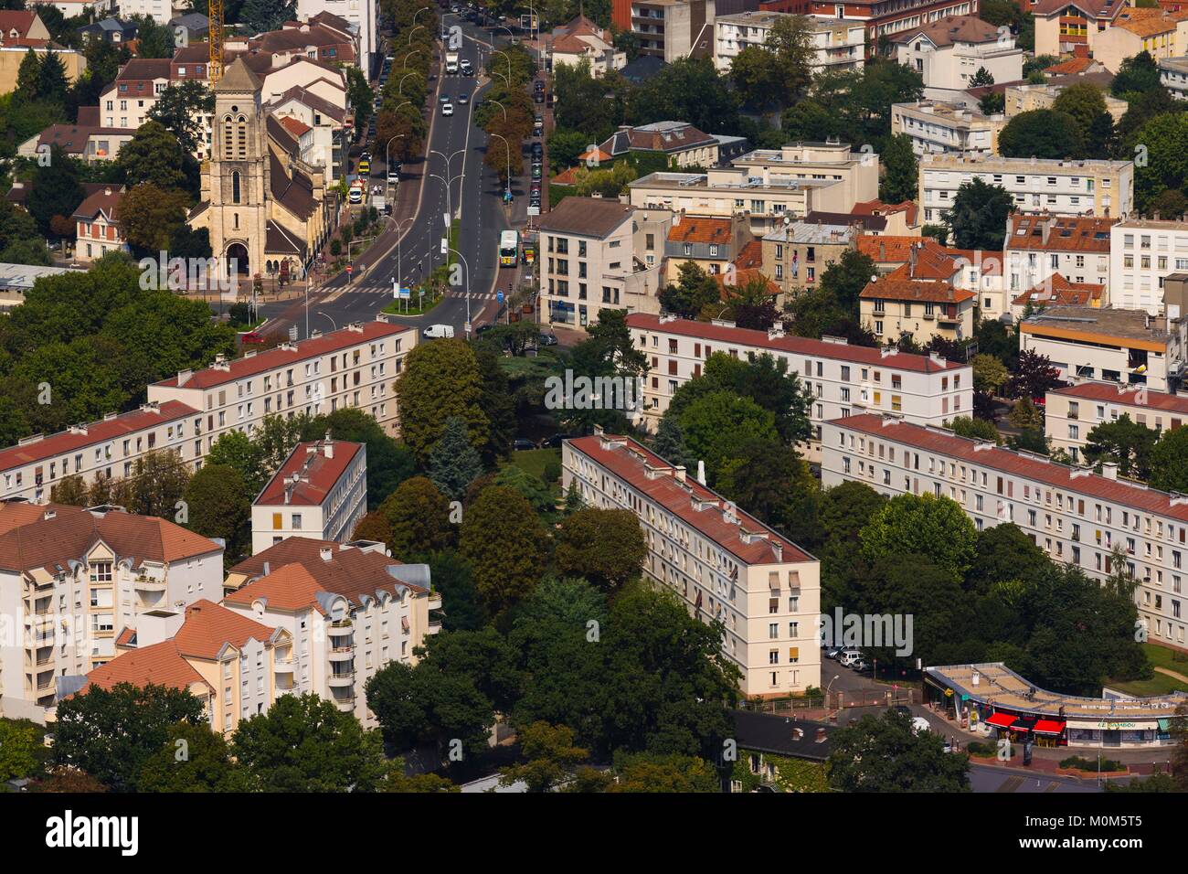 France,Val de Marne,Creteil,Old Créteil district,Saint Christophe ...