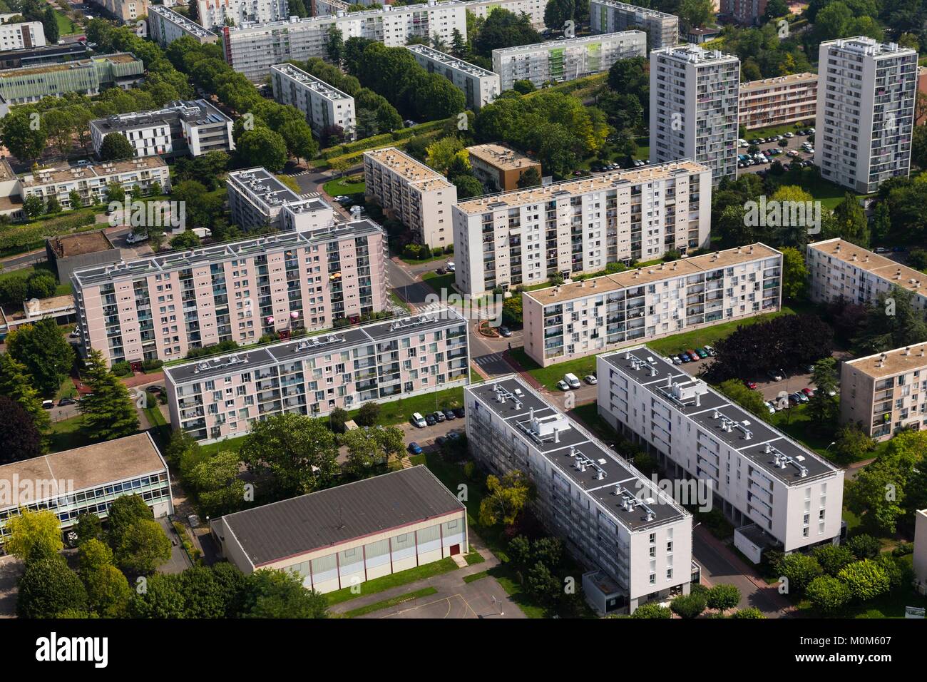 France,Val de Marne,Creteil,Mont Mesly District by architect Gustav ...
