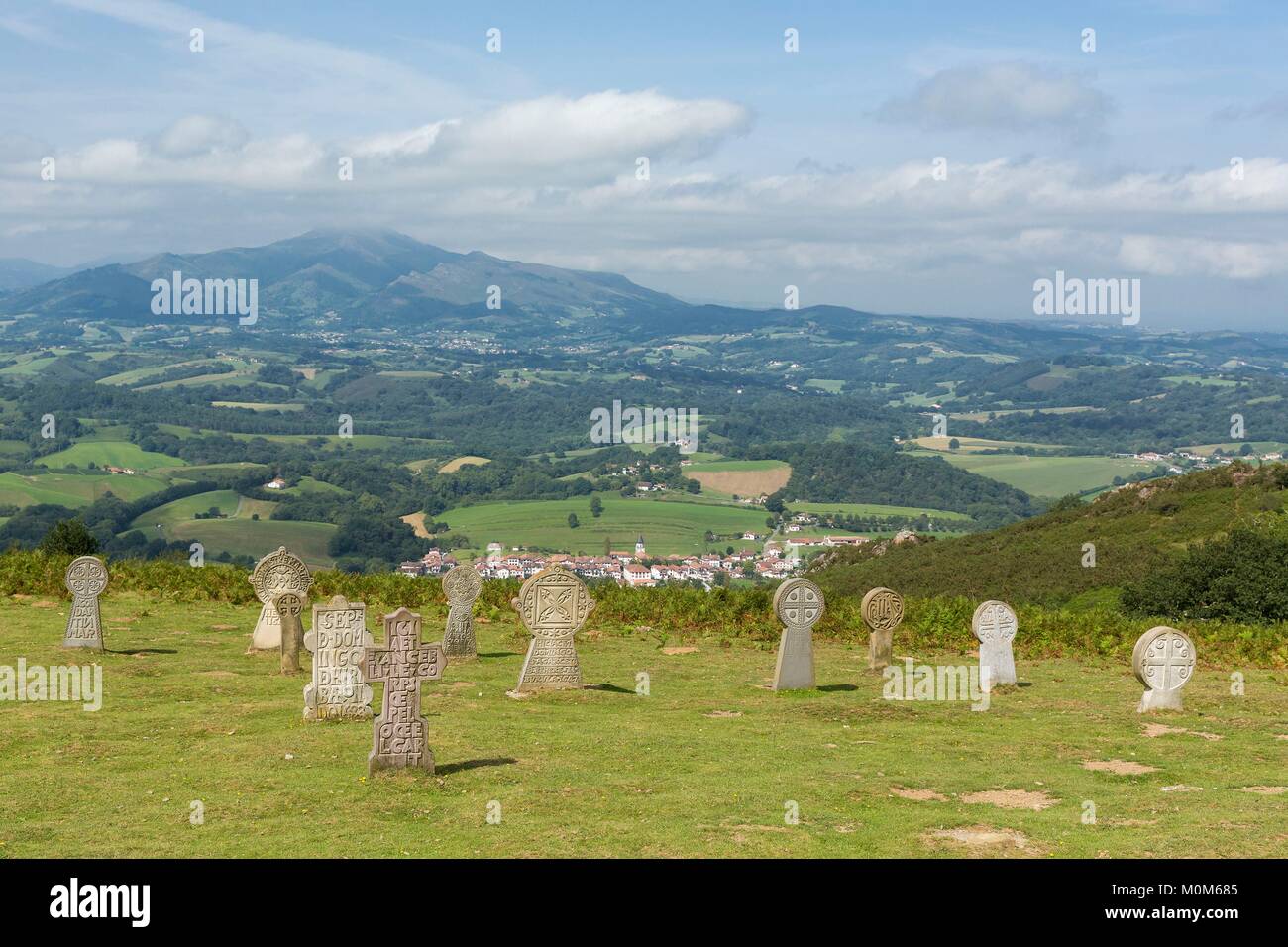Old basque tombs hi-res stock photography and images - Alamy