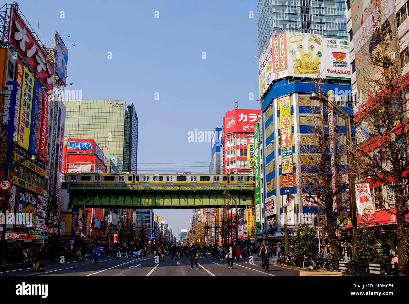 Japan,Honshu island,Kanto region,Tokyo,Akihabra area,Electric Town ...