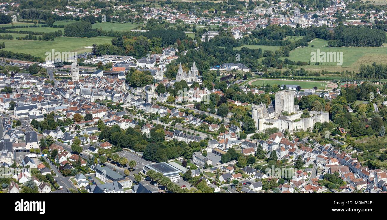 Loches castle hi-res stock photography and images - Alamy