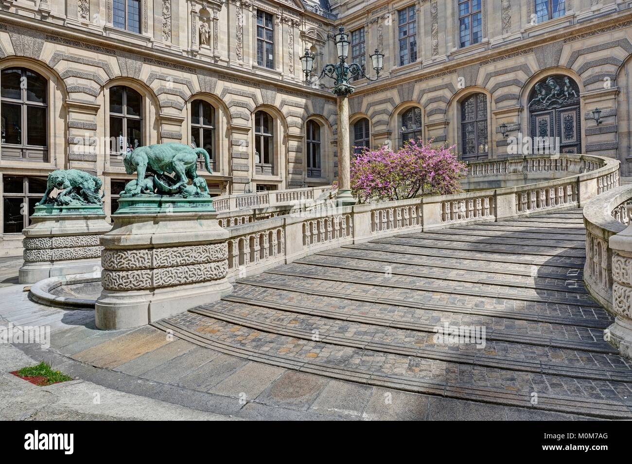 France,Paris,area listed as World Heritage by UNESCO,Louvre museum ...