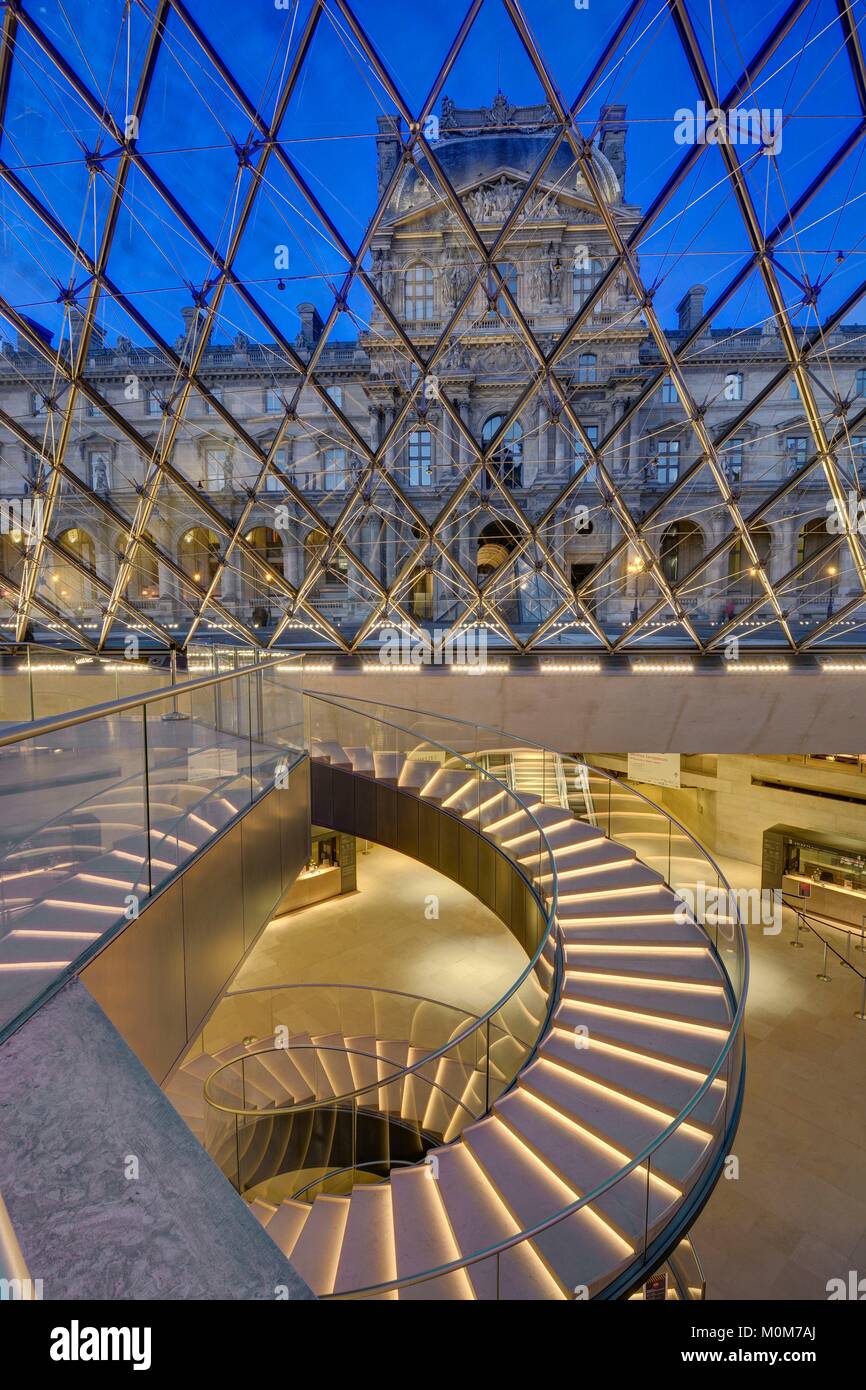 France,Paris,area listed as World Heritage by UNESCO,Louvre museum,the ...