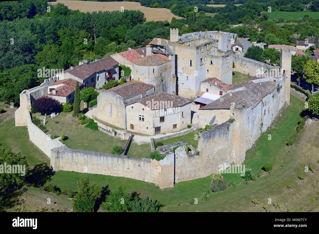 France,Gers,Larressingle,listed as one of the Most Beautiful Villages ...