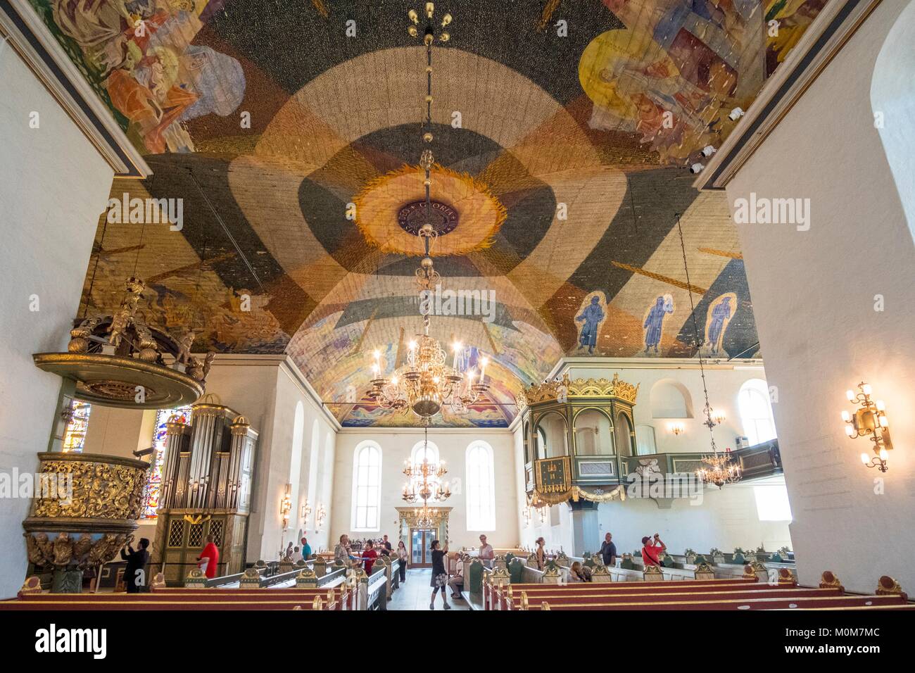 Norway,Oslo,the cathedral,the interior Stock Photo - Alamy