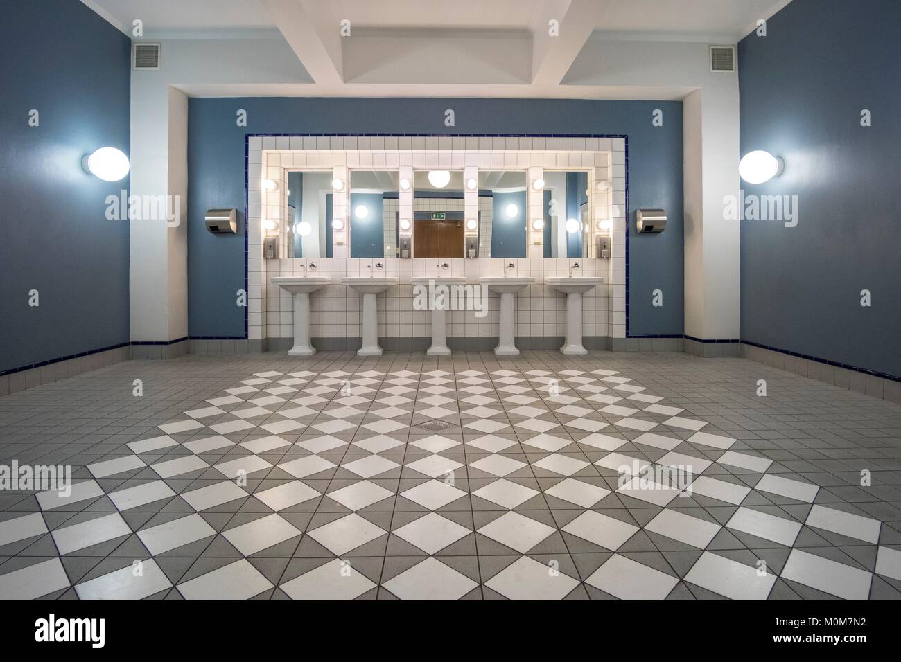 Norway,Oslo,City Hall (Radhuset),toilets Stock Photo - Alamy