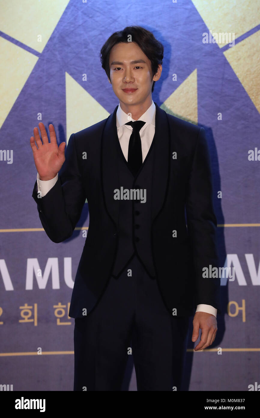 23rd Jan, 2018. S. Korean actor Yoo Yeon-suk South Korean actor Yoo ...