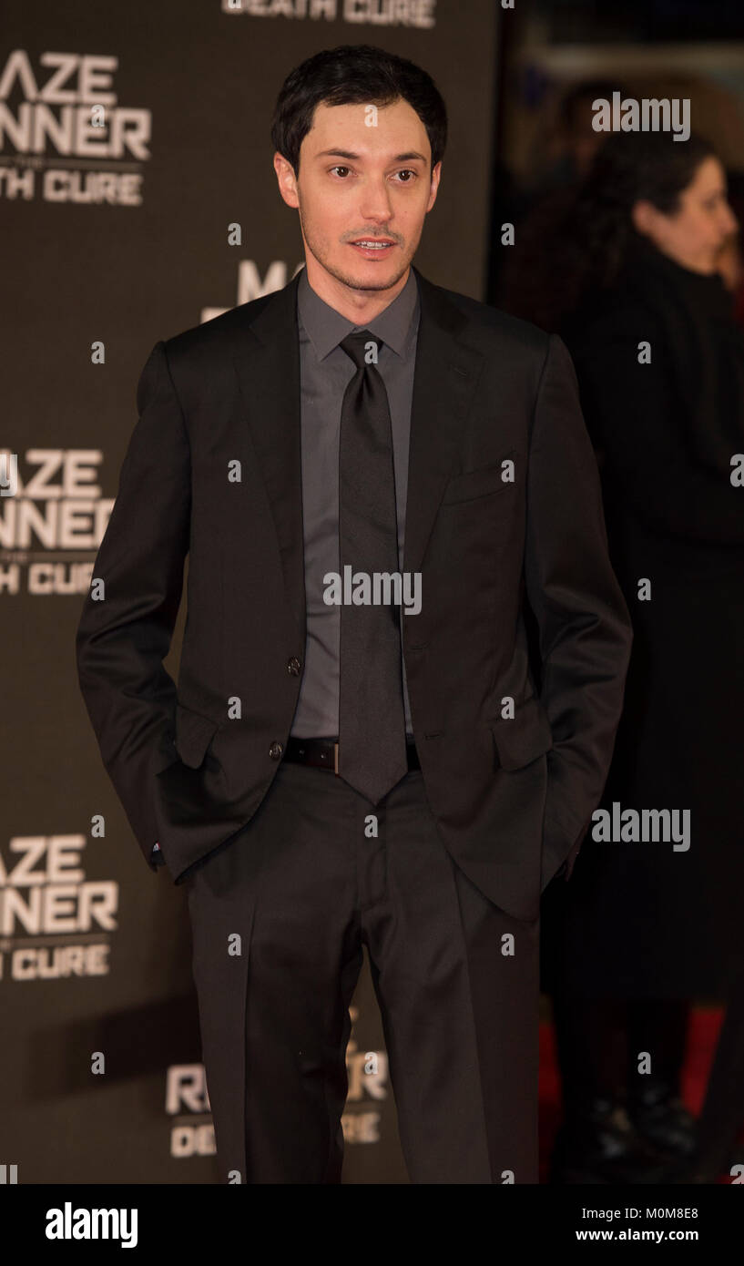 London, UK. 22nd Jan, 2018. Wes Ball attends the 'Maze Runner: The ...