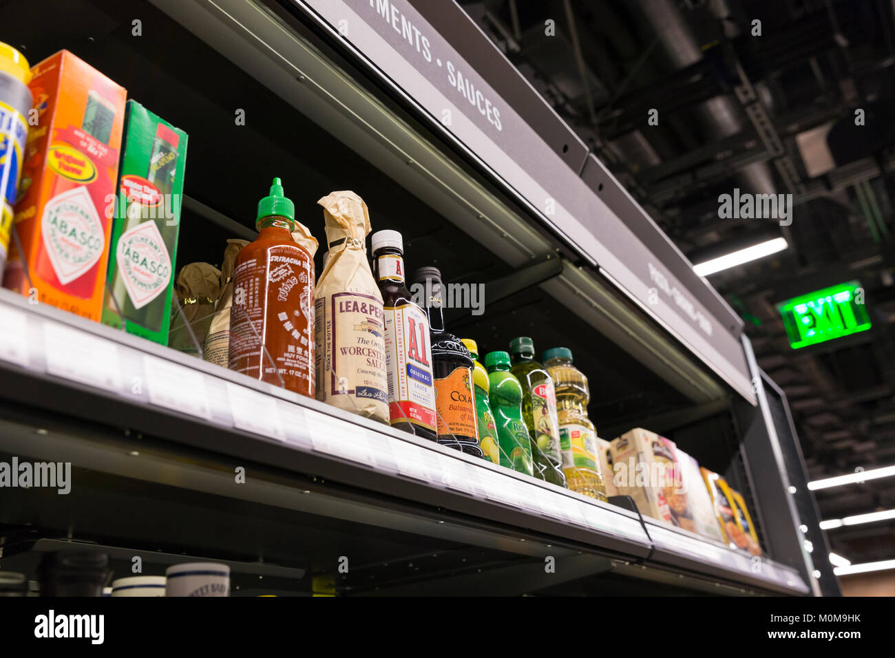Seattle, United States. 22nd Jan, 2018. Amazon Go, Amazon's high-tech ...