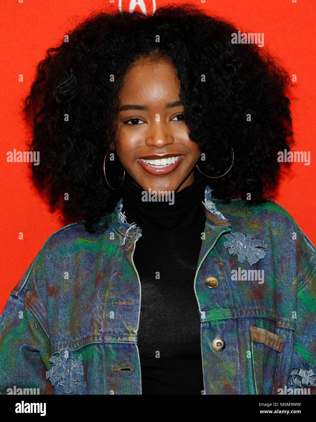 Park City, UT, USA. 22nd Jan, 2018. Lovie Simone at arrivals for ...