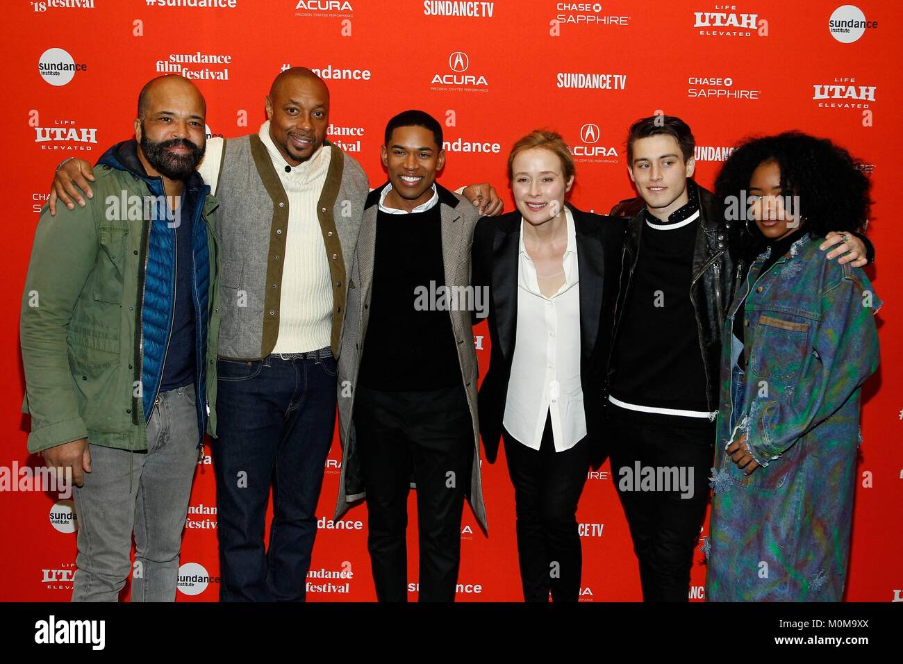 Park City, UT, USA. 22nd Jan, 2018. Jeffrey Wright, Dorian Missick ...