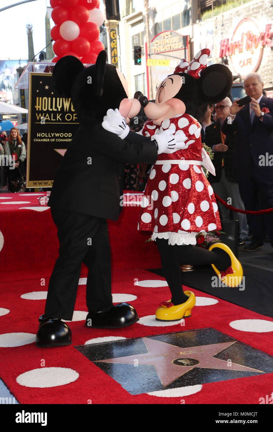 Mickey mouse walk of fame hi-res stock photography and images - Alamy