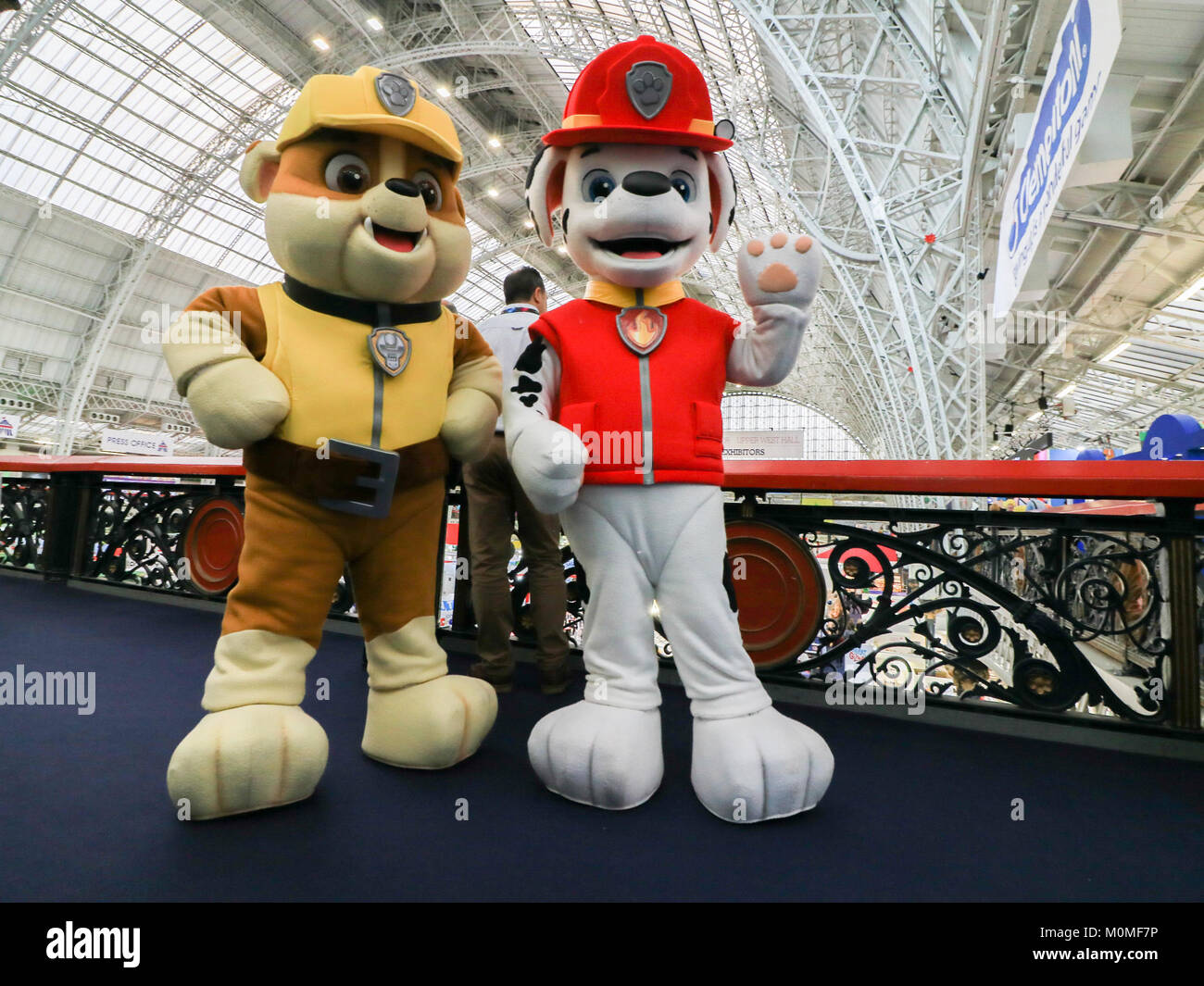 London, UK. 23rd Jan, 2018. Toy Characters parade at at the 65th annual ...