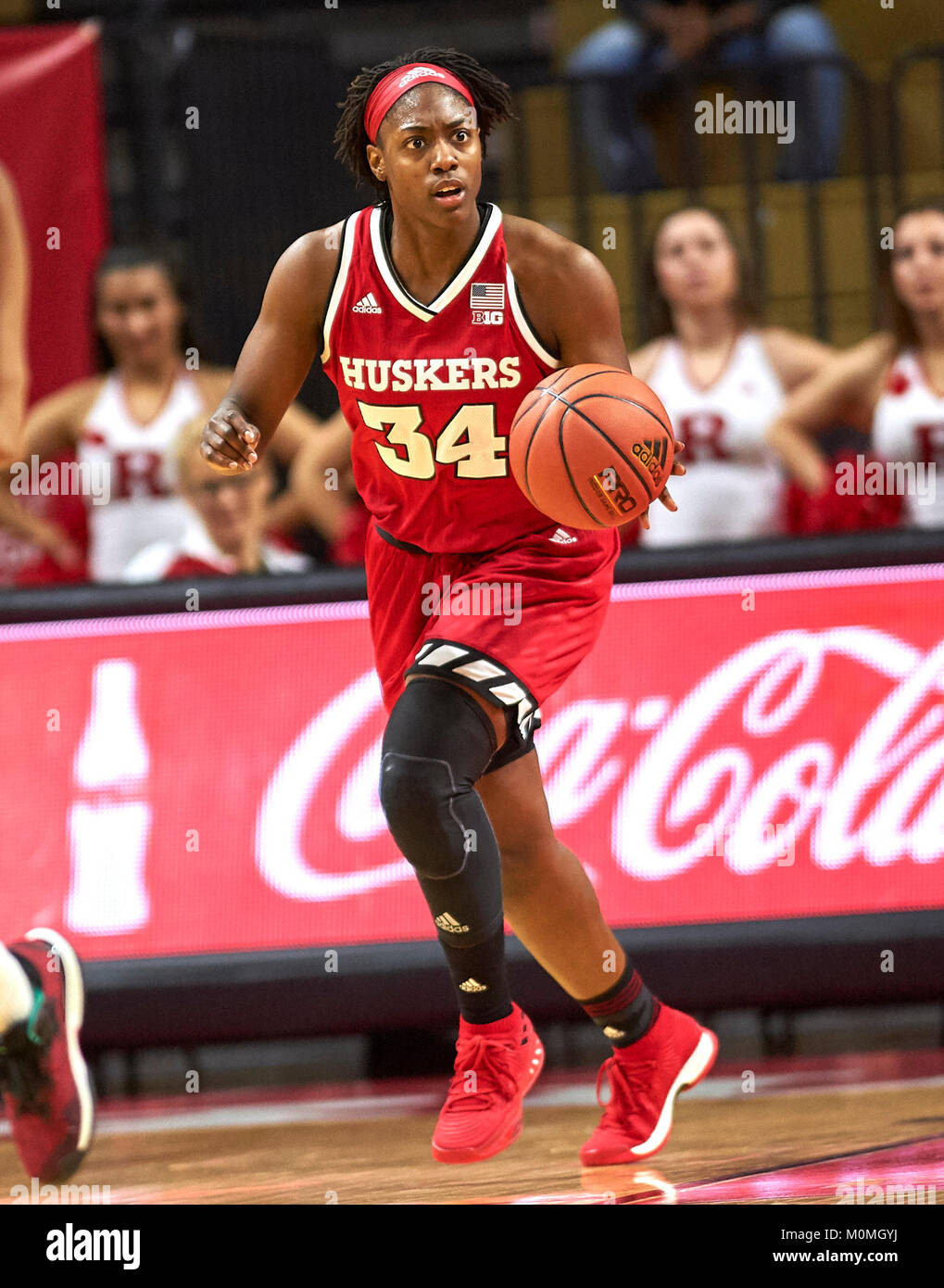 January 22, 2018 - Piscataway, New Jersey, U.S. - Nebraska Cornhuskers ...