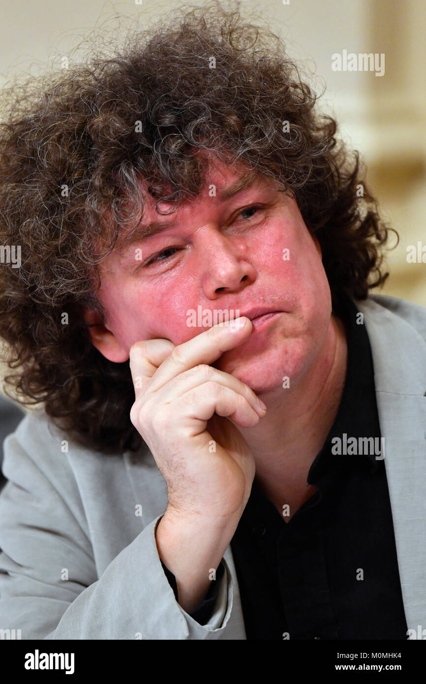 Prague, Czech Republic. 23rd Jan, 2018. Czech conductor Roman Valek ...