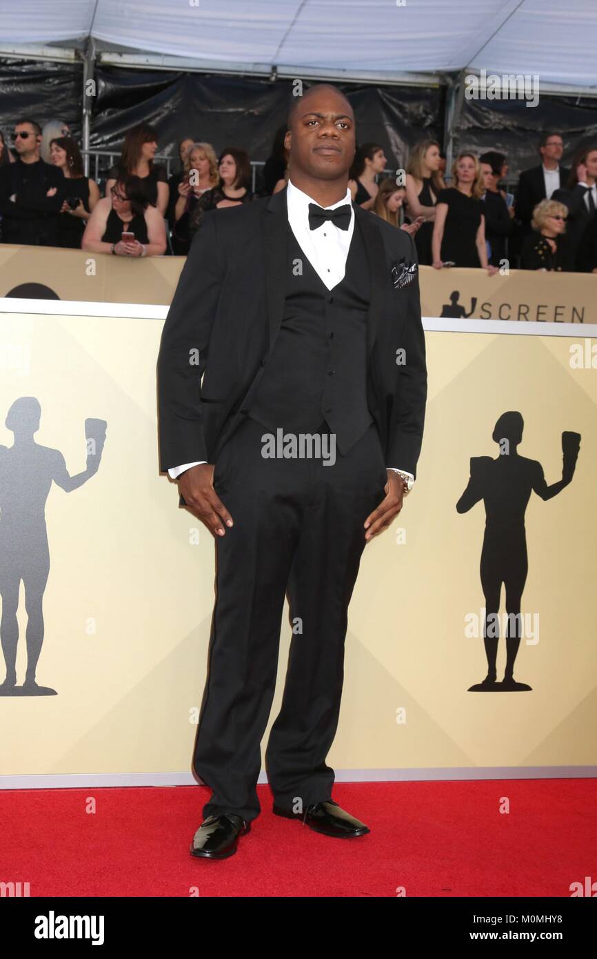 Los Angeles, CA, USA. 21st Jan, 2018. Marcus Henderson at arrivals for ...