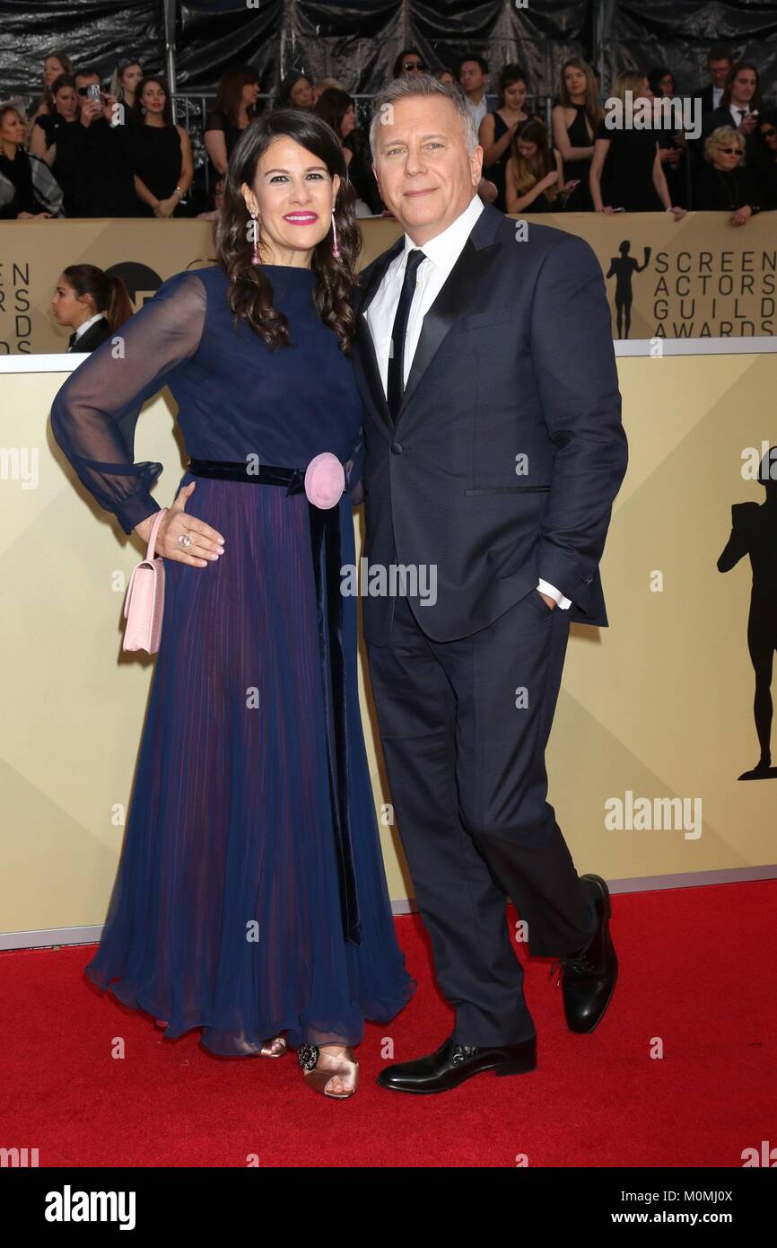 Los Angeles, CA, USA. 21st Jan, 2018. Paula Ravets Reiser, Paul Reiser ...