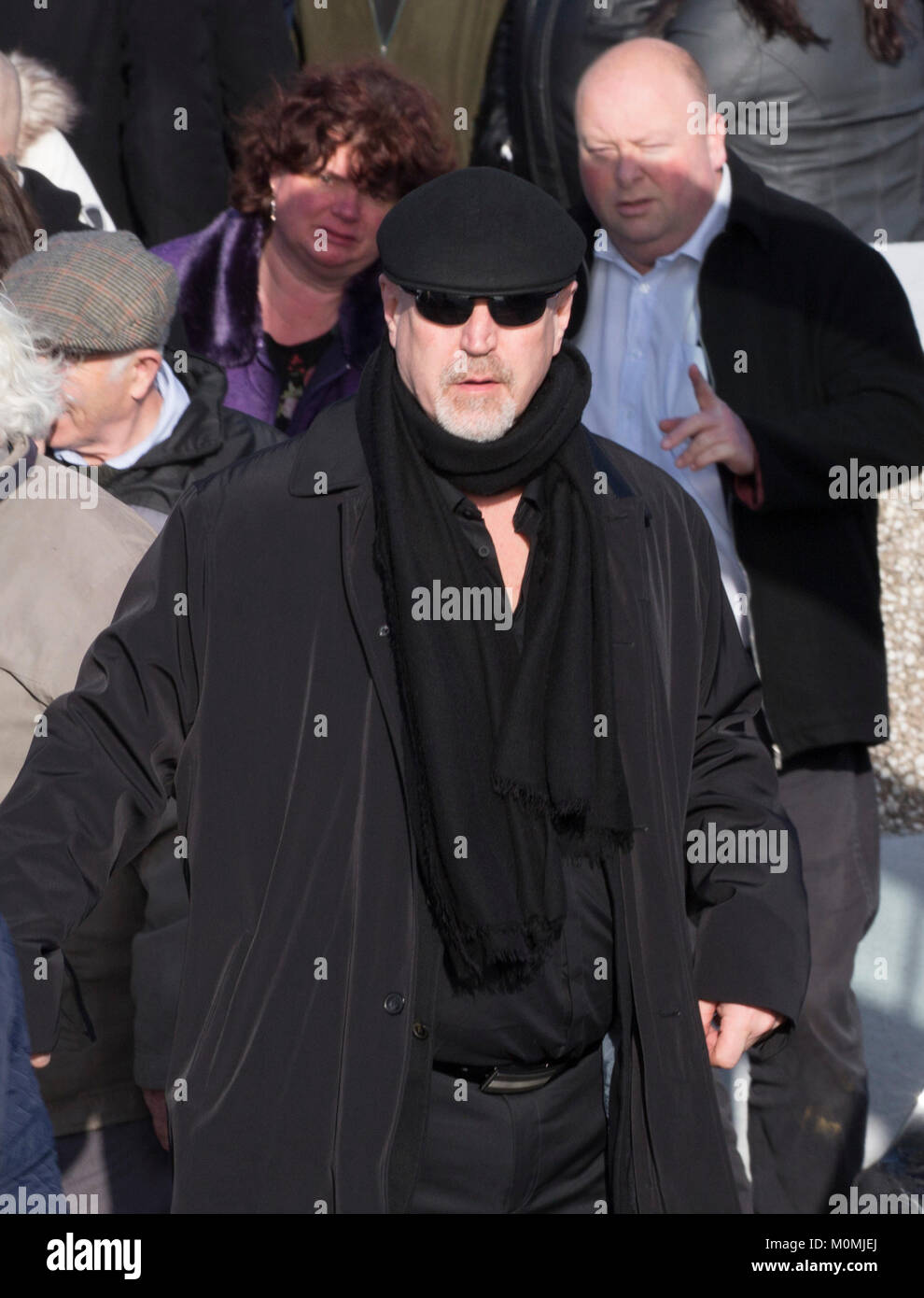 Cranberries singer dolores oriordan saint ailbes church hi-res stock ...