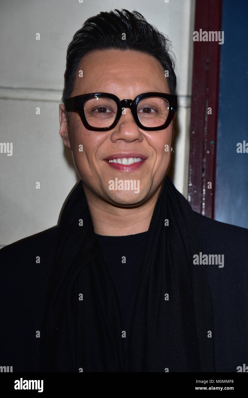 London, England, UK. 23 January 2018. Gok Wan Arrivers at Beginning ...