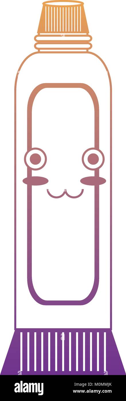 kawaii toothpaste icon image Stock Vector Image & Art - Alamy