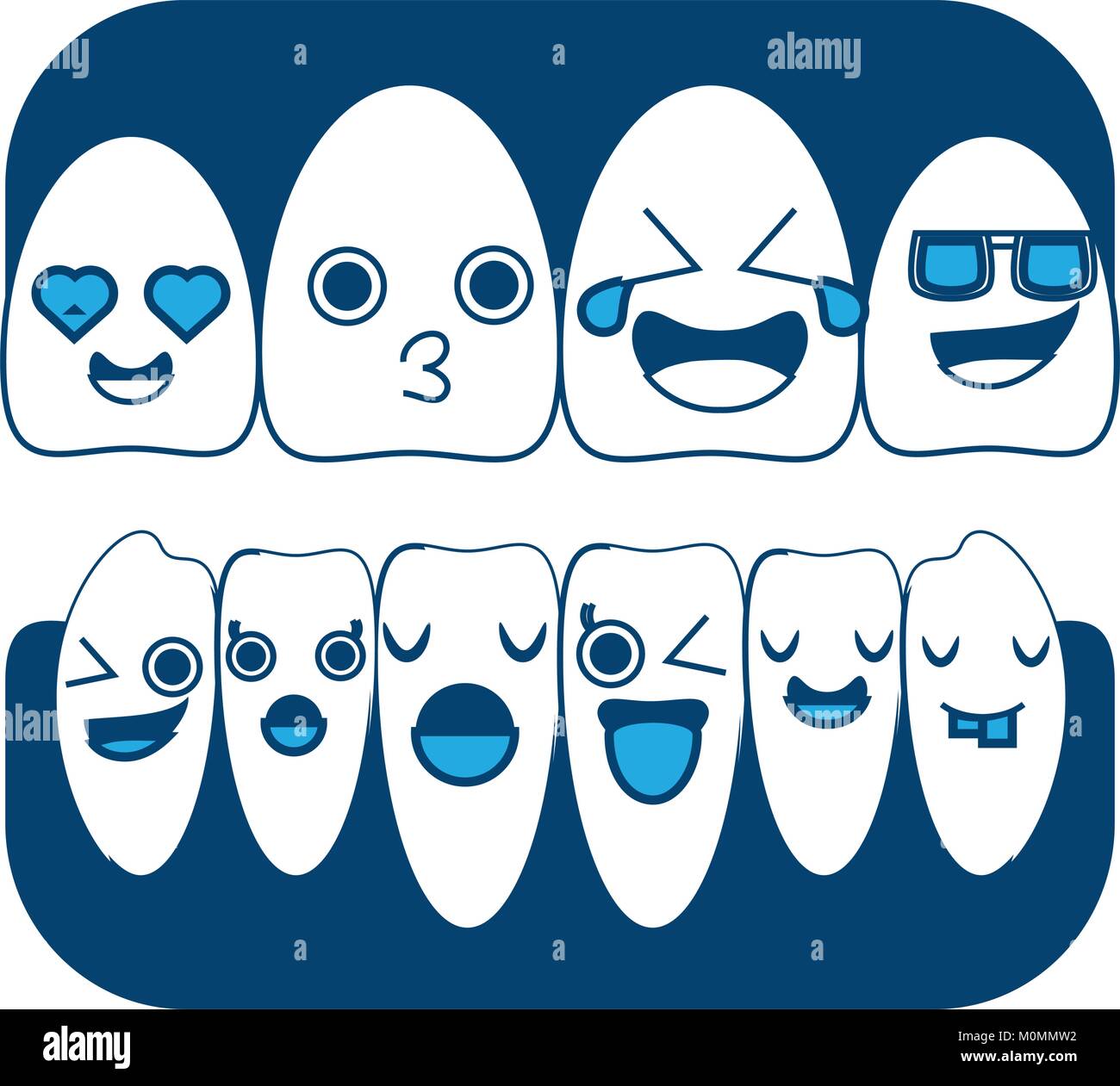 cartoon teeth icon image Stock Vector Image & Art - Alamy