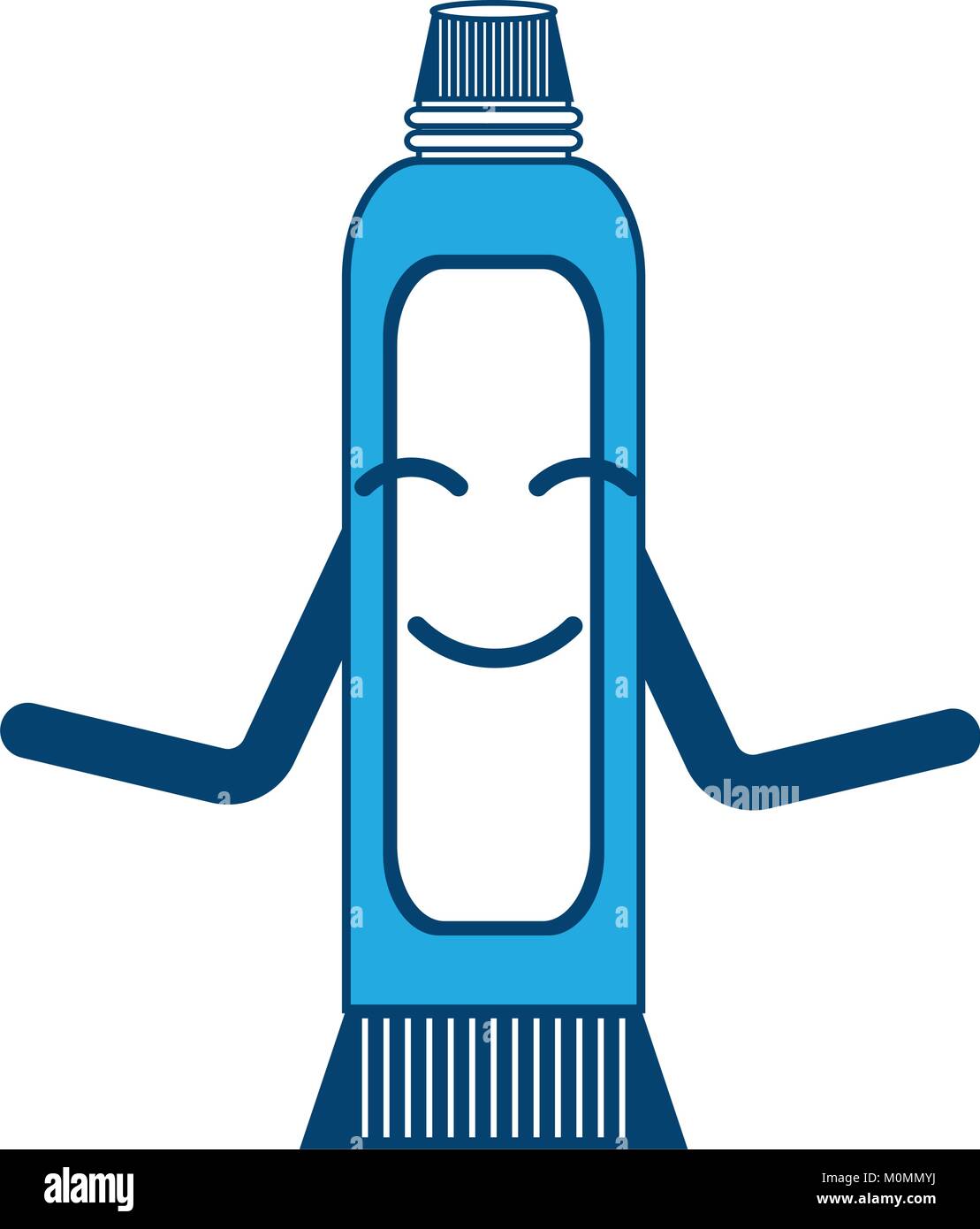 kawaii toothpaste icon image Stock Vector Image & Art - Alamy