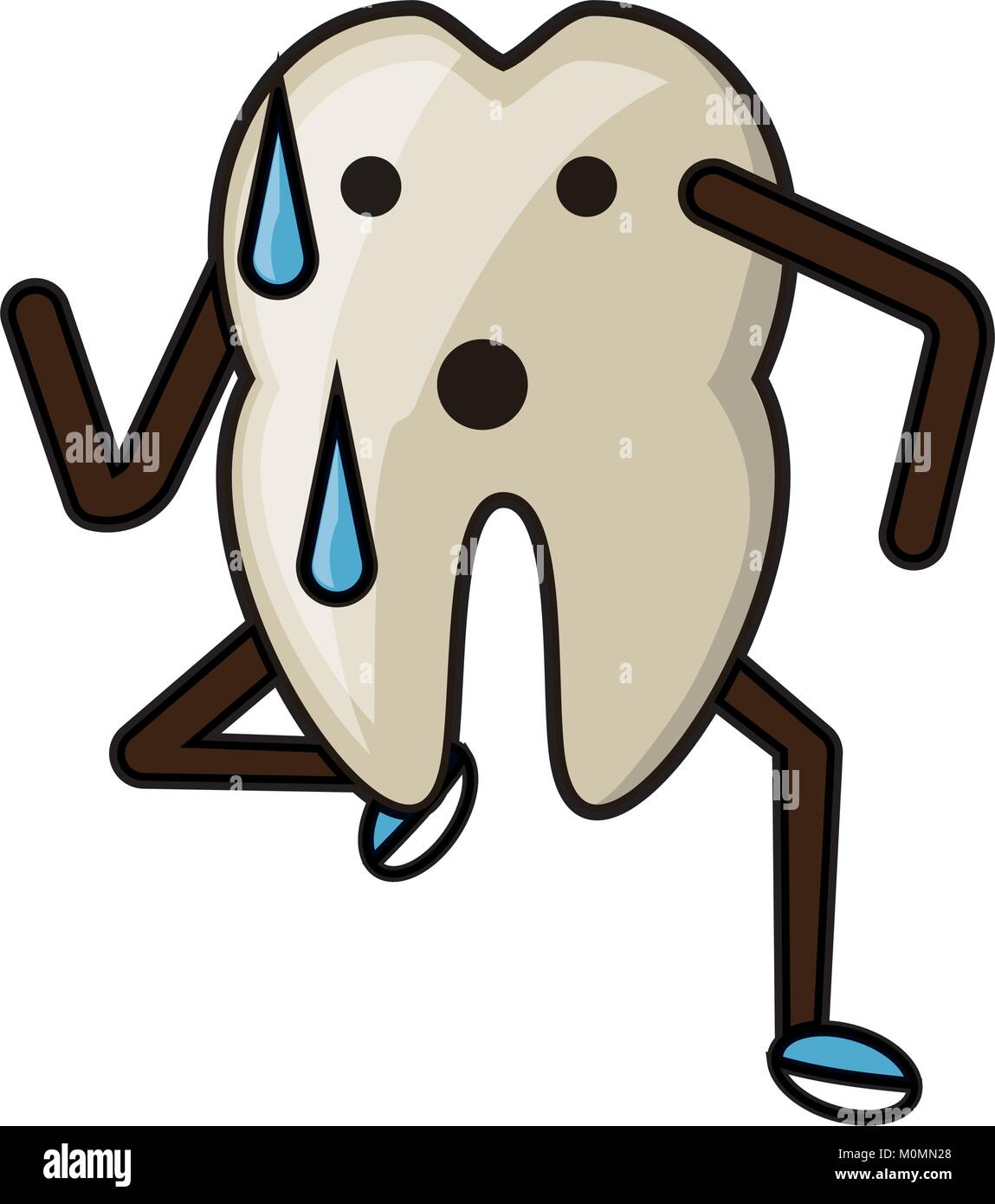 kawaii tooth icon image Stock Vector Image & Art - Alamy