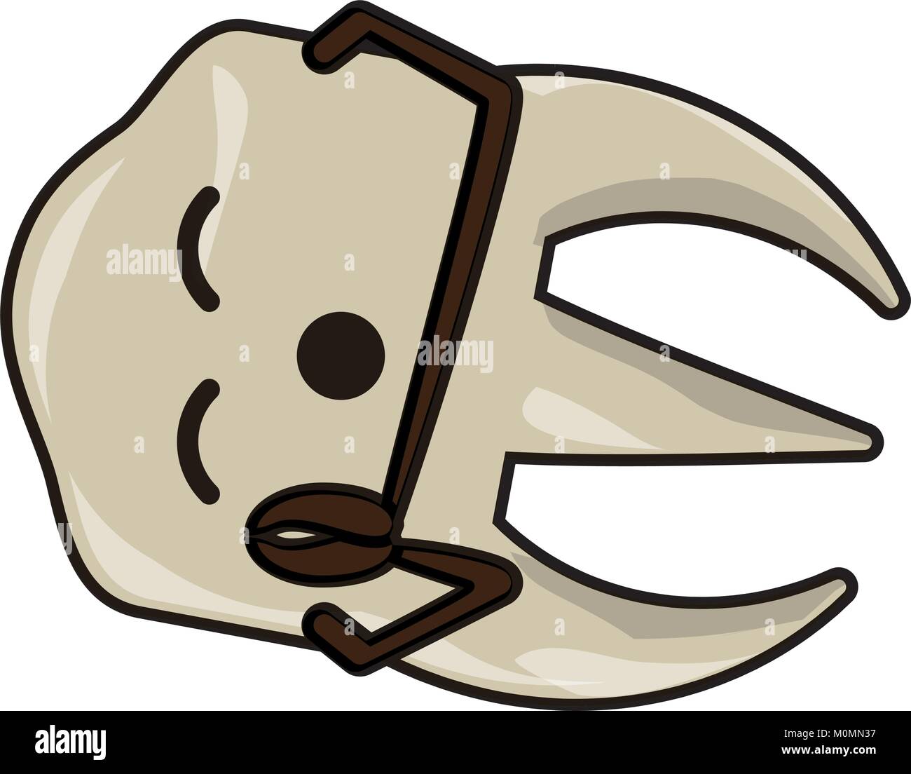 kawaii tooth icon image Stock Vector Image & Art - Alamy