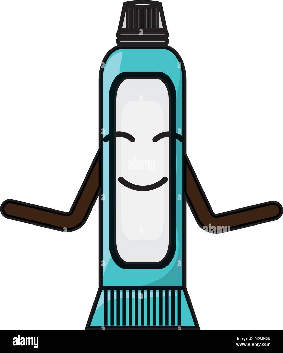 kawaii toothpaste icon image Stock Vector Image & Art - Alamy