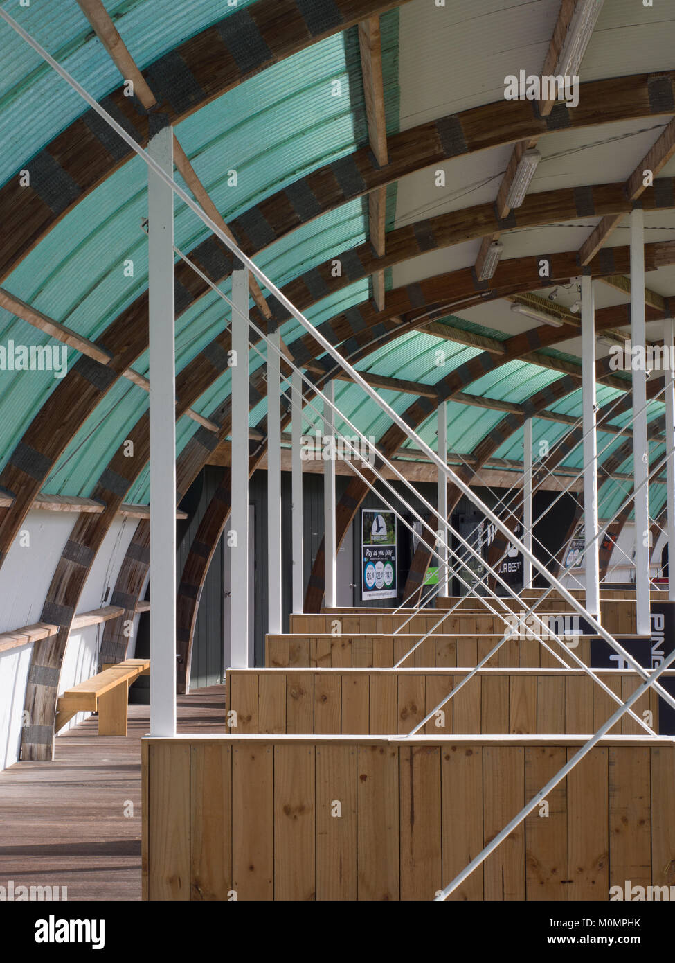 Driving range booths hi-res stock photography and images - Alamy