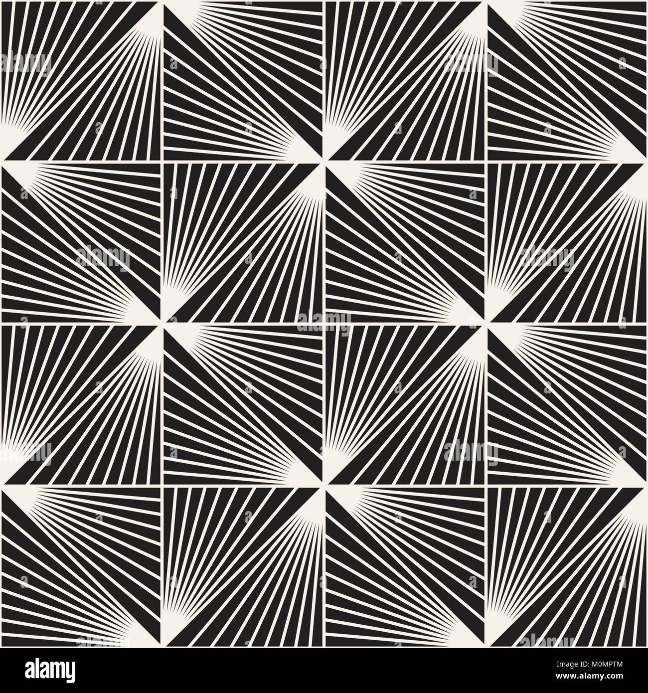 Vector seamless lattice pattern. Modern stylish texture with monochrome ...