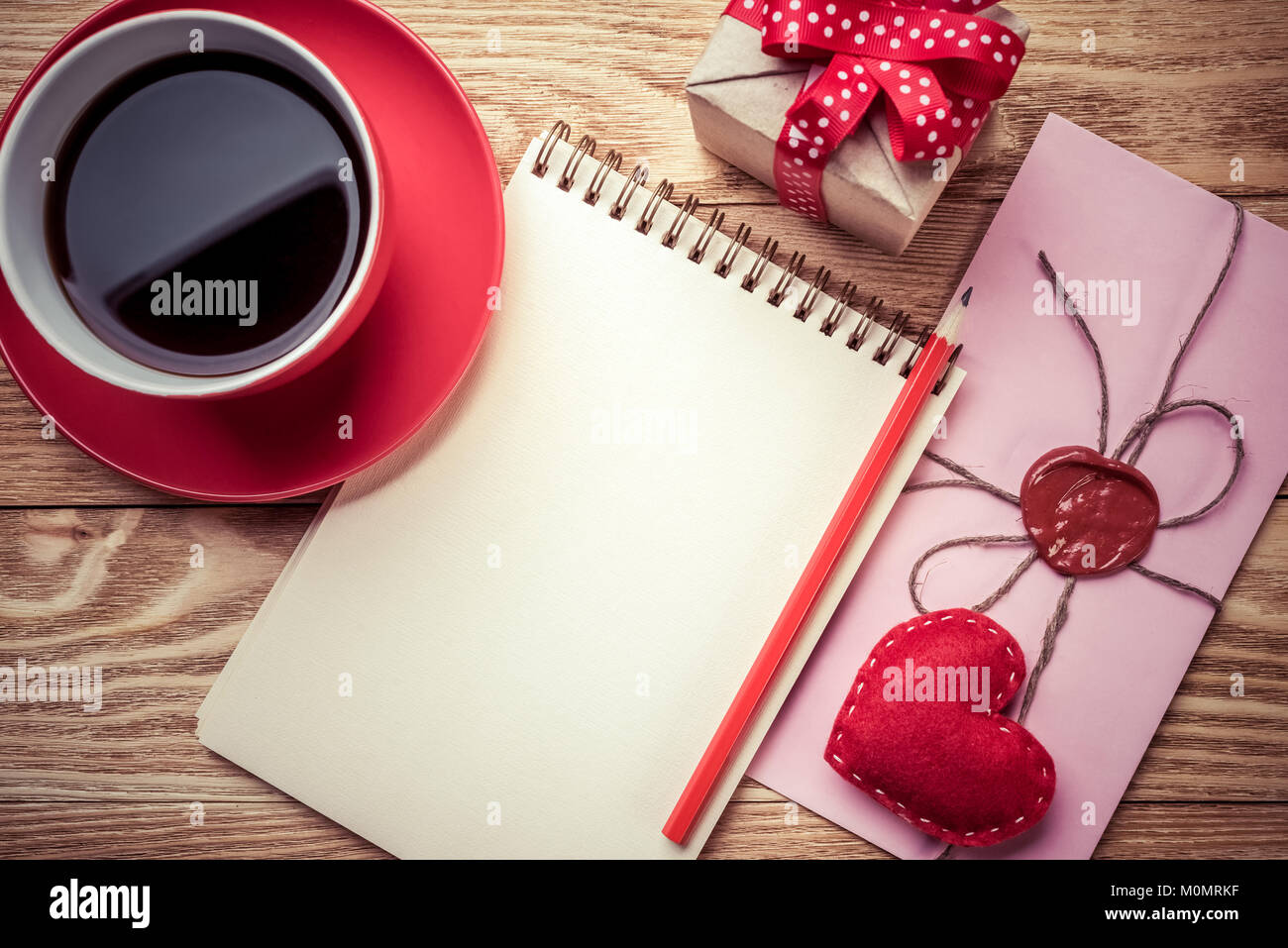 Writing love confession Stock Photo - Alamy