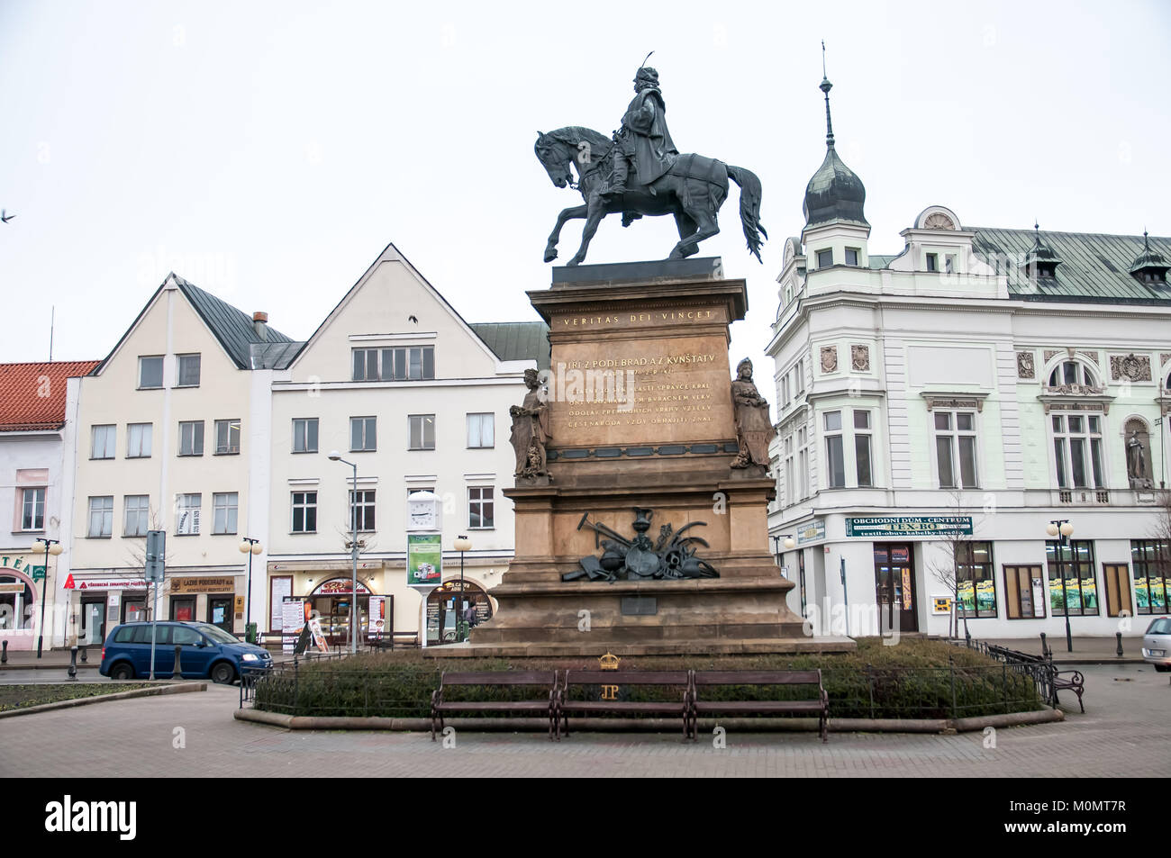 Podebrady colonnade hi-res stock photography and images - Alamy