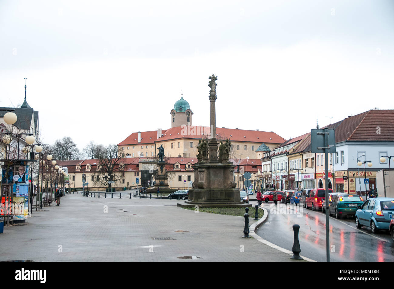 Podebrady square hi-res stock photography and images - Alamy