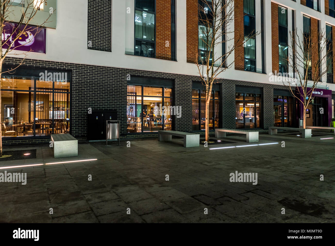 Premier Inn Hotel, Finzels Reach, Bristol Stock Photo - Alamy
