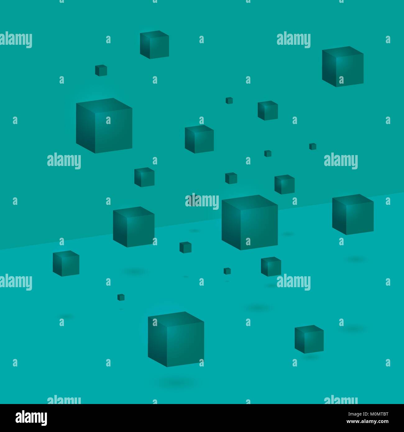 3d cubes background Stock Vector Images - Alamy
